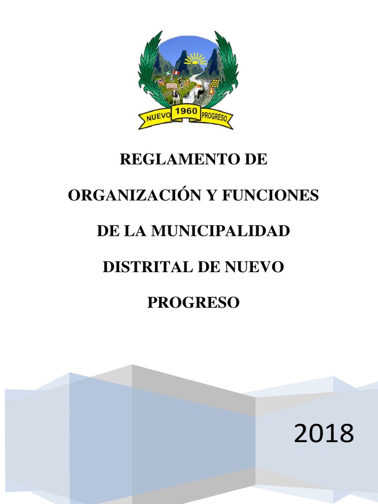Rof MDNP | PDF | Alcalde | Gobierno local