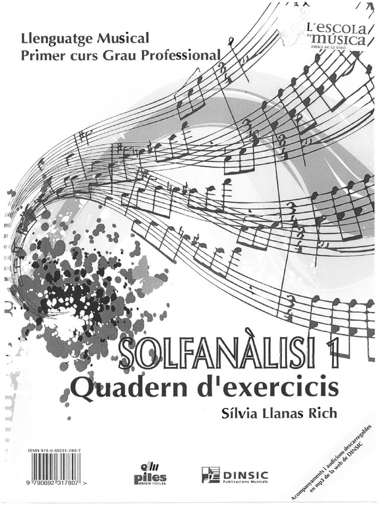 Solfanàlisi 1-Quadern D - Exercicis | PDF