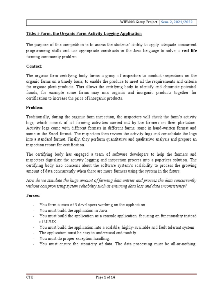 Group Project | Download Free PDF | Computer Programming | Thread (Computing)