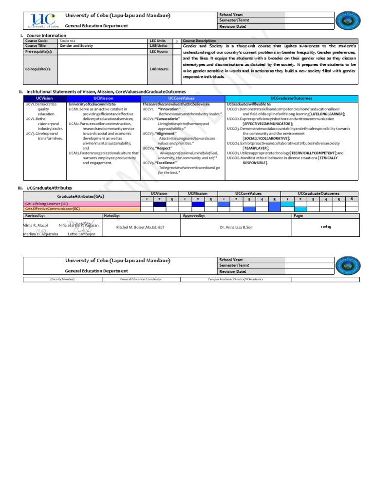 SOCIO 102 Revised 2 | PDF