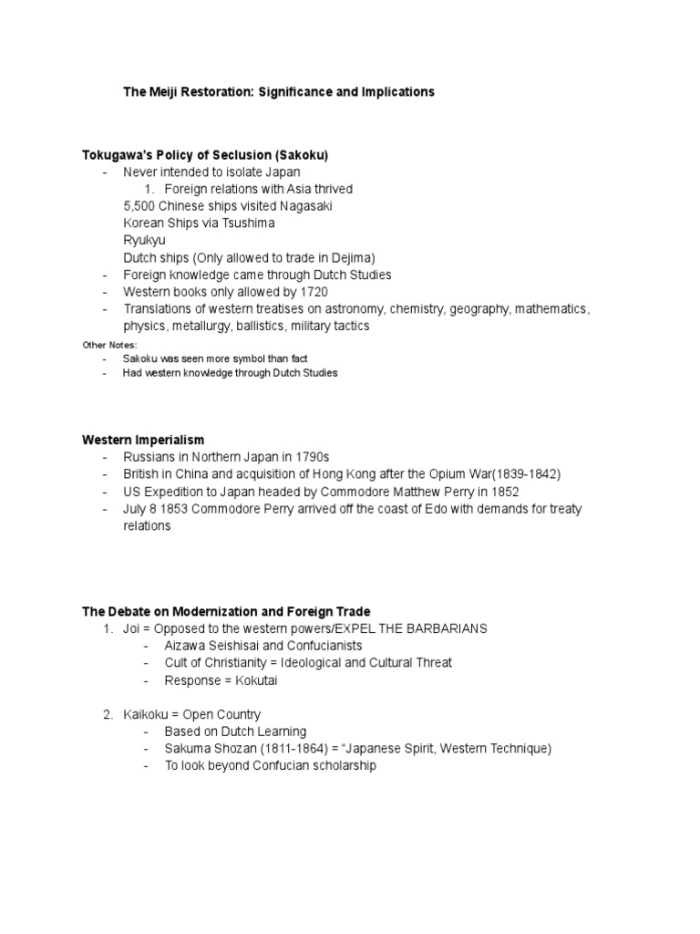Jpstate 9 - 29 Lecture | PDF | Feudal Japan | Japan