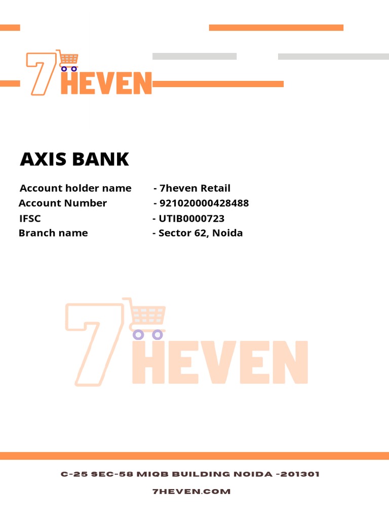 7heven Retail Bank Detail | PDF