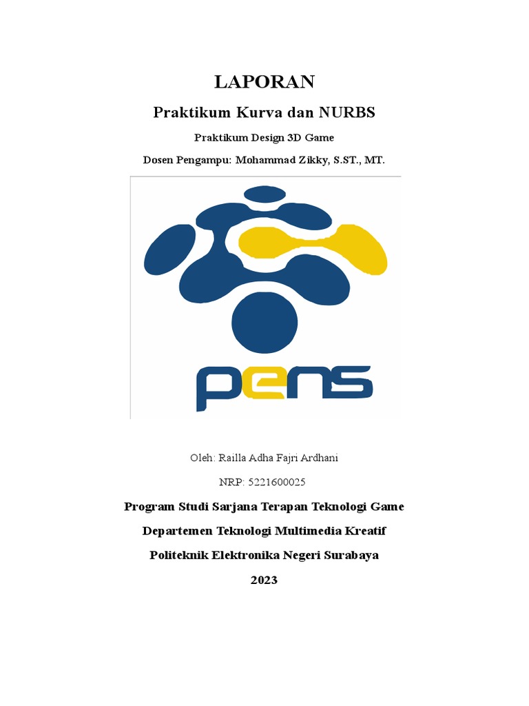 Pemodelan 3D dengan NURBS dan Kurva | PDF | Seni