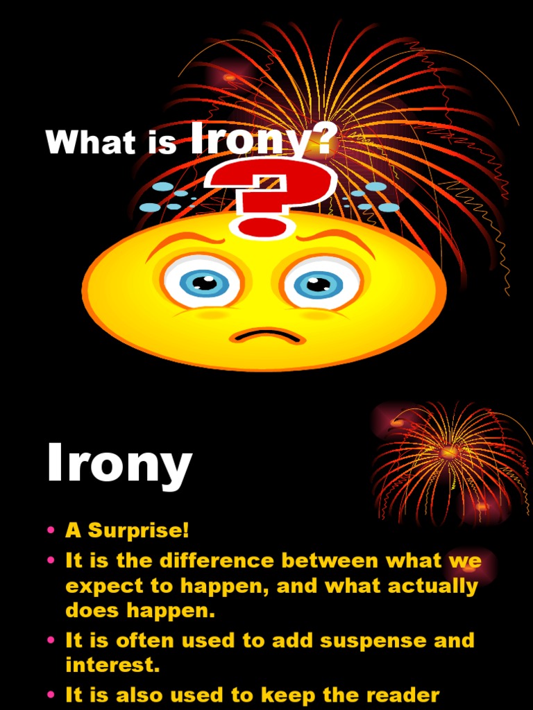 Irony Powerpoint | PDF