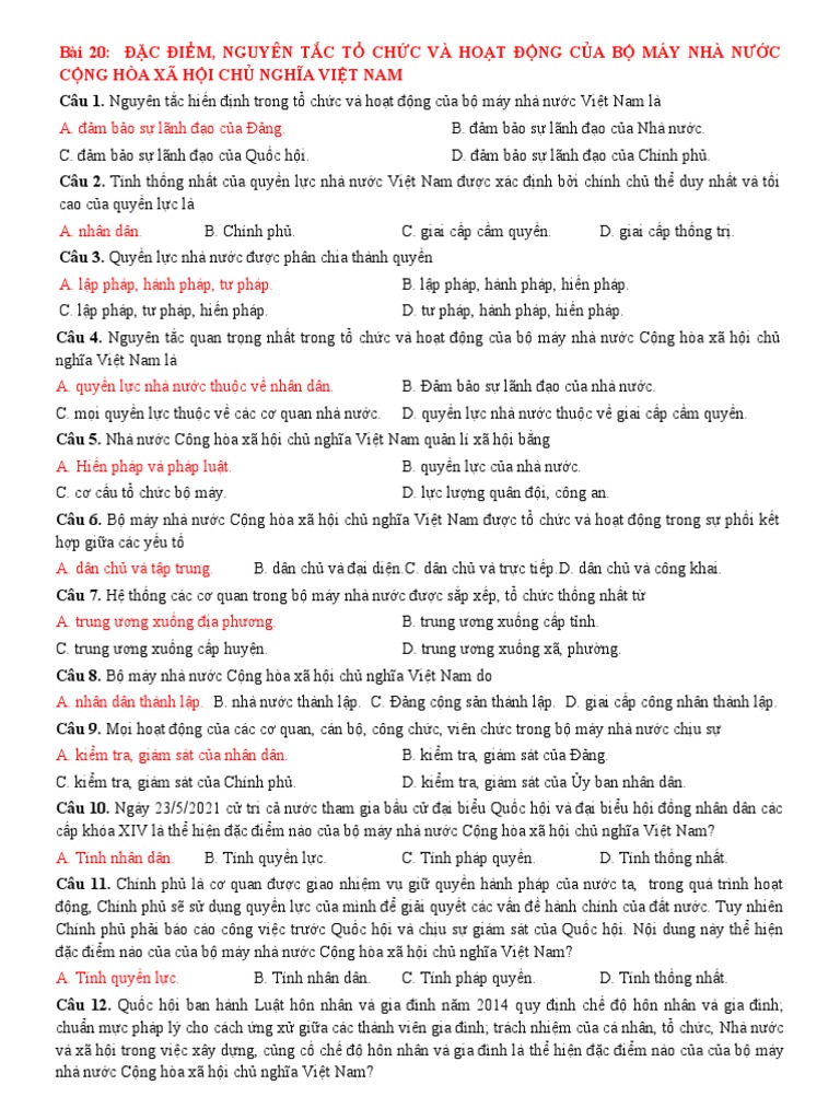 Đề Cương Ôn Tập Hkii Gdcd 10 | PDF