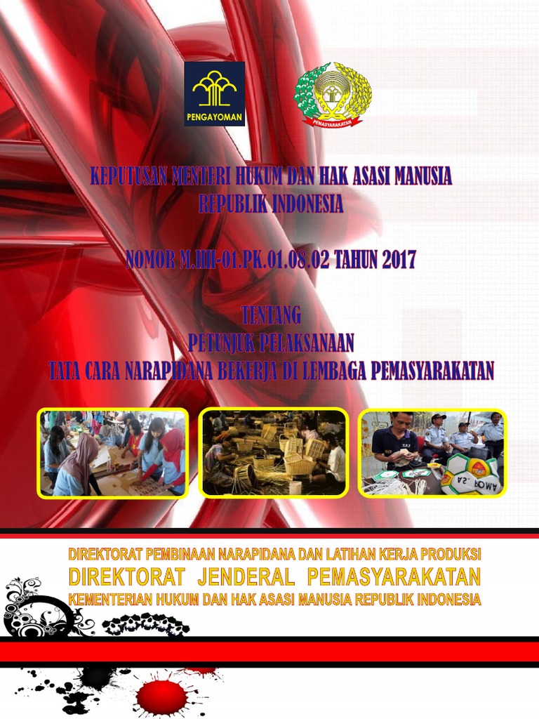 Kepmen Tata Cara Napi Bekerja | PDF