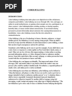 Glossary of Cyberbullying Terms | PDF