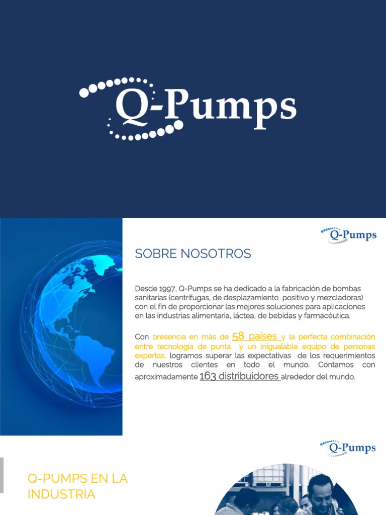 Presentacion General Q-Pumps | PDF | Acero