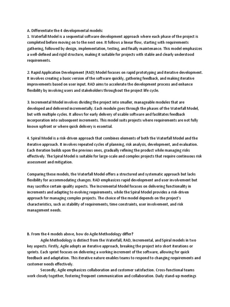 System Analysis and Design | PDF | Software Development Process | Agile Software Development