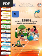 Q4 Filipino 9 Module 2 | PDF