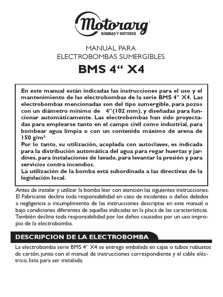 Bms 4 X4 Descargar Gratis Pdf Ingenieria Eléctrica Bienes
