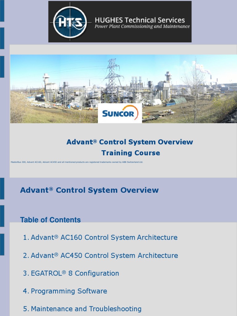 HTS - Advant Control System Training | PDF | Central Processing Unit ...