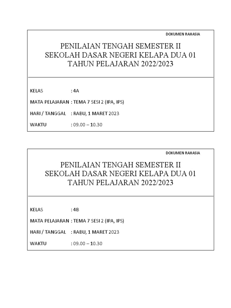 Tema 7 Sesi 2 Kelas 45 | PDF