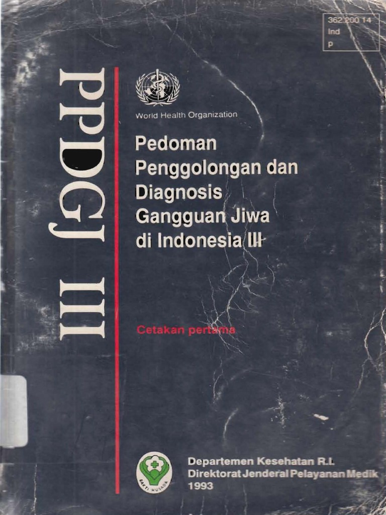 PPDGJ 3 Hitam | PDF