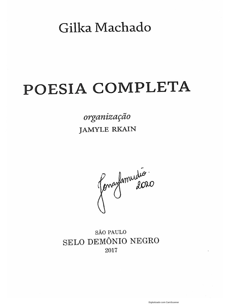Gilka Machado 2 Poemas | PDF
