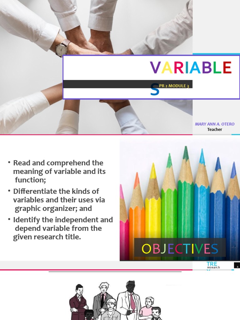 3 Variables | PDF | Dependent And Independent Variables | Quantity
