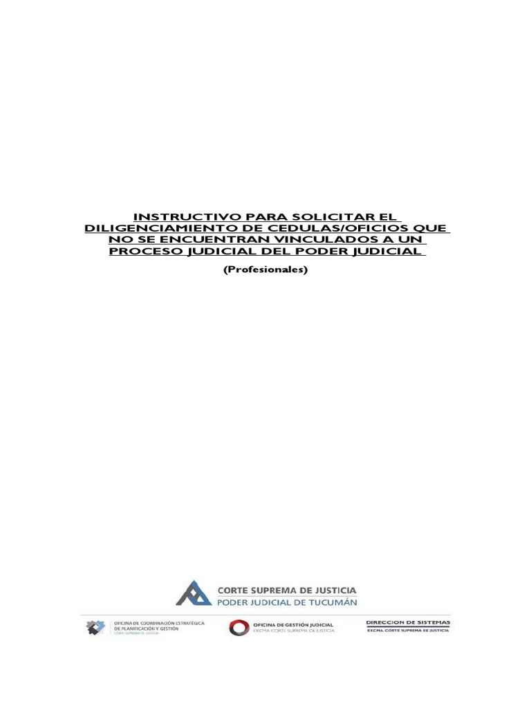 Instructivo Cedula Ley | PDF