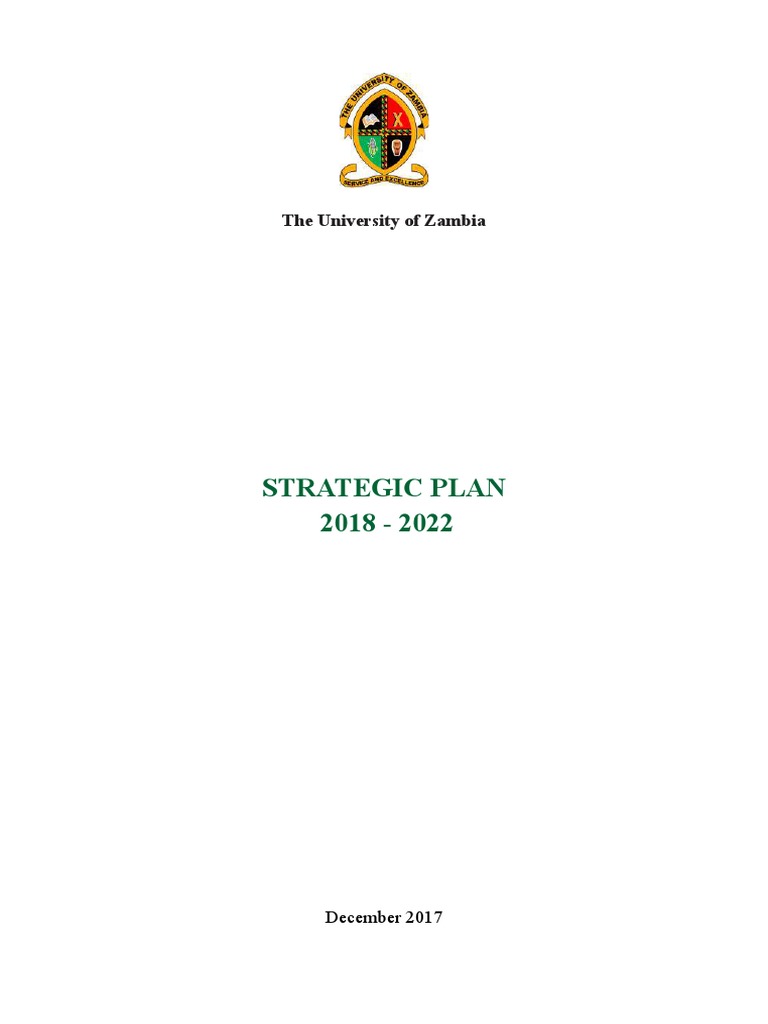 Strategic Plan 2018-22 | PDF | Strategic Planning | University