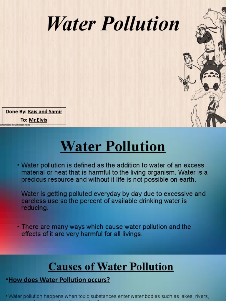 Water Pollution | PDF