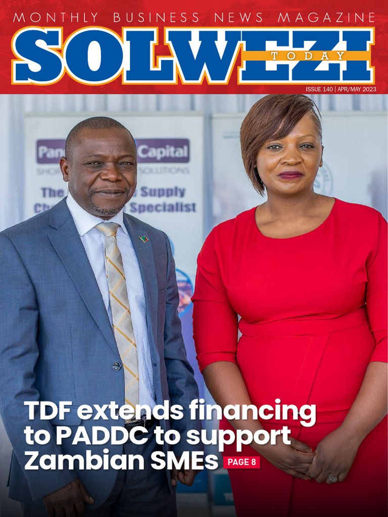 Solwezi Today Monthly Business Magazine Apr - May 2023 | PDF | Small ...