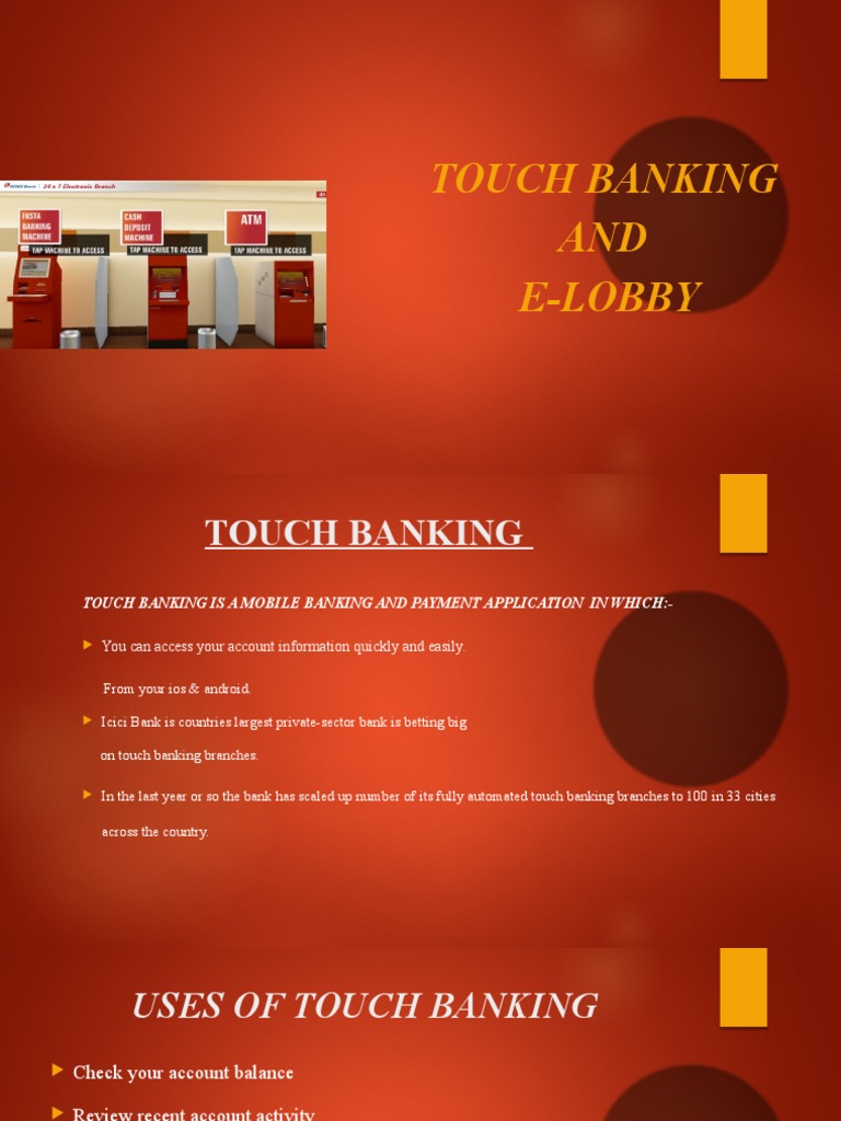Understanding E-Lobby Banking Services | PDF | Business | Computers