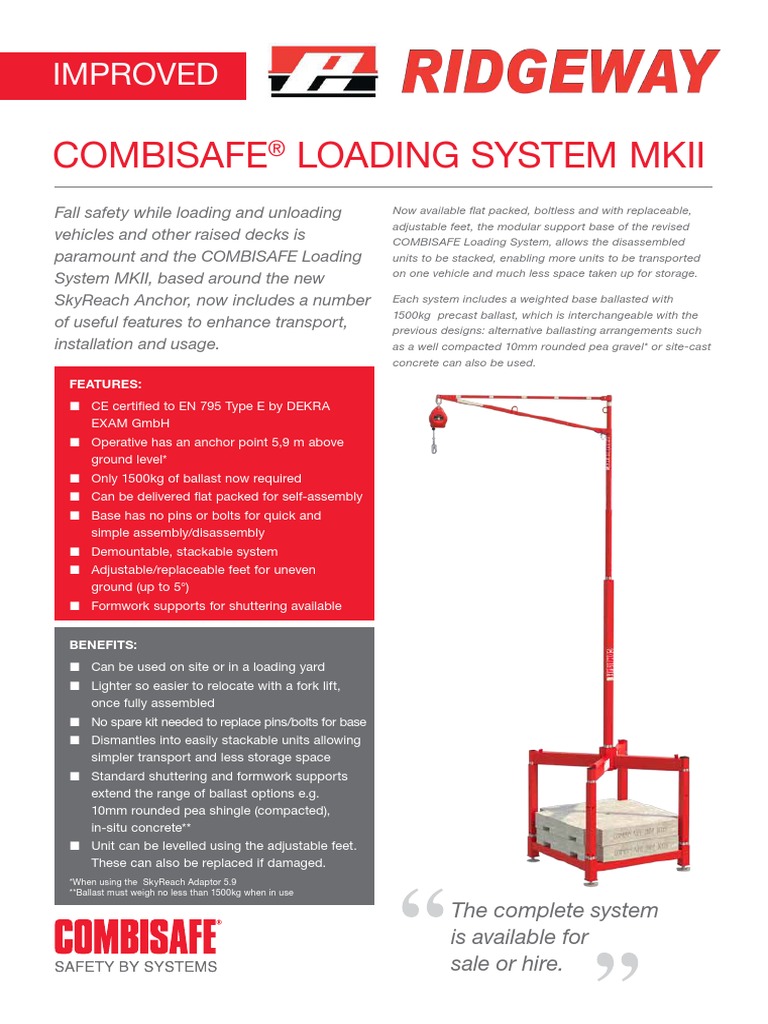 Combisafe Loading System Mkii | PDF | Transport | Manufactured Goods
