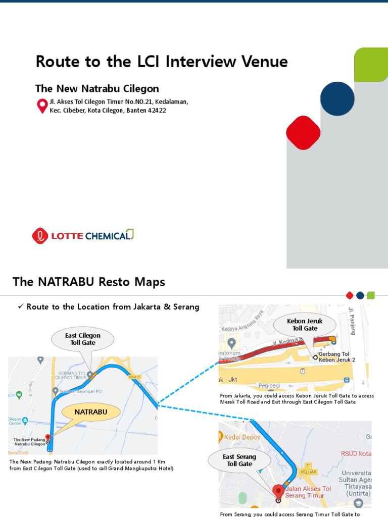 Route To The Lci Interview Venue 1 1 Pdf Transport Economics Road