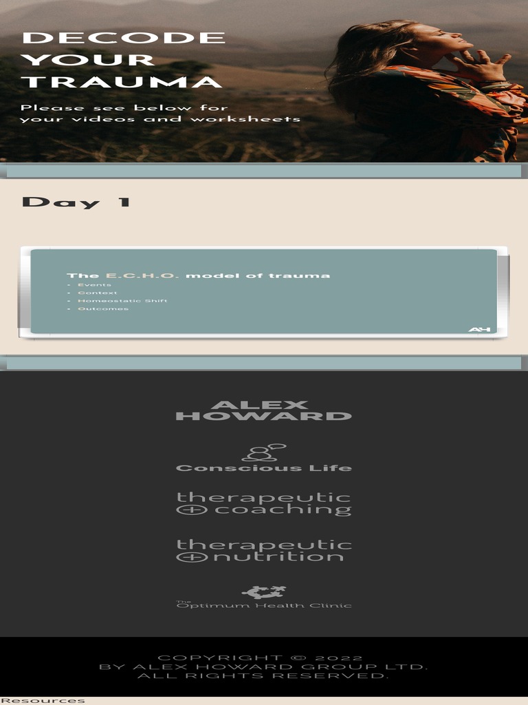 Decode Your Trauma & Unlock Your Healing Potential | PDF | Business | Home & Garden