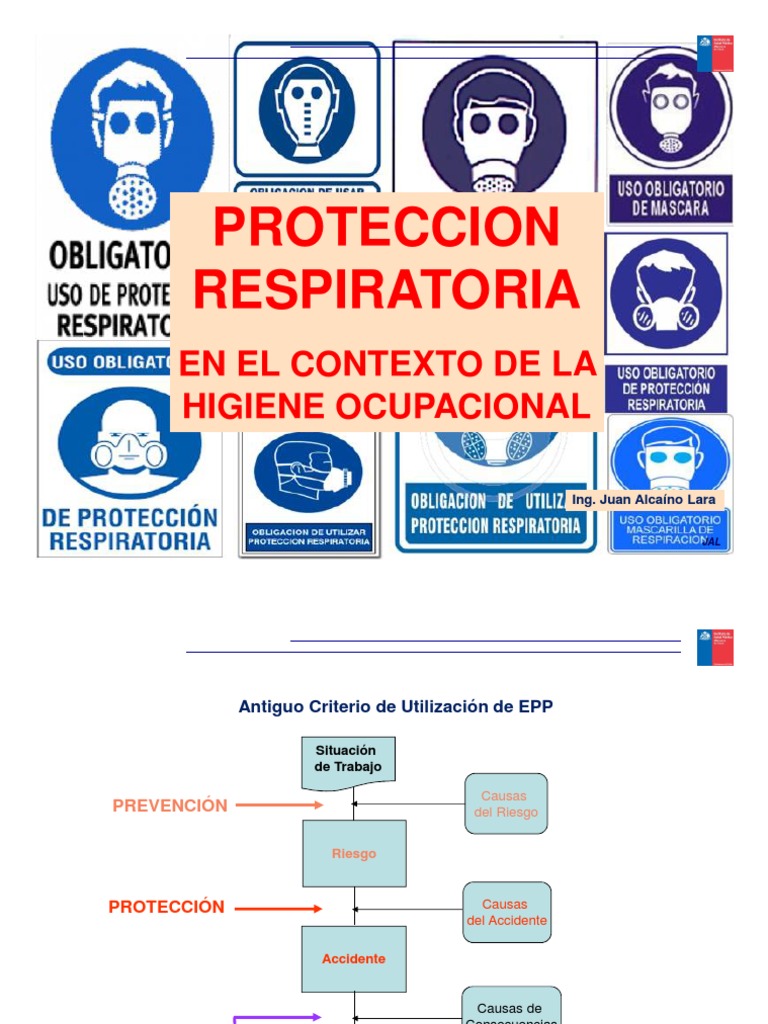 Presentación Protección Respiratoria | PDF | Filtración | Gases
