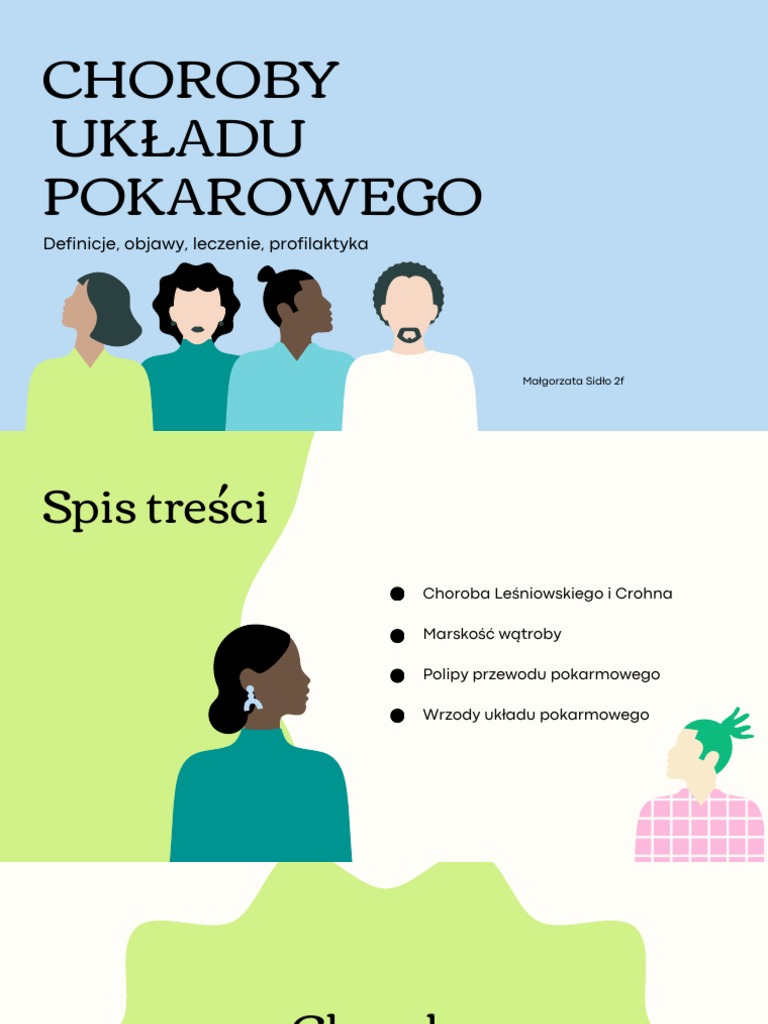 Choroby Układu Pokarmowego. | PDF