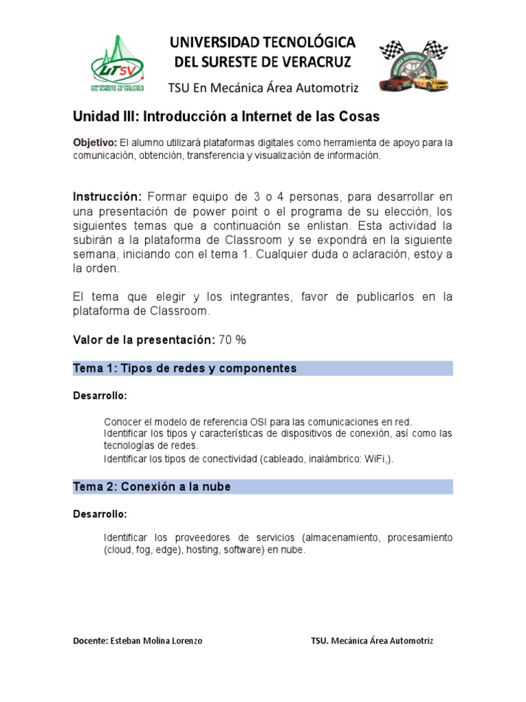 Introducción A Internet de Las Cosas. | PDF