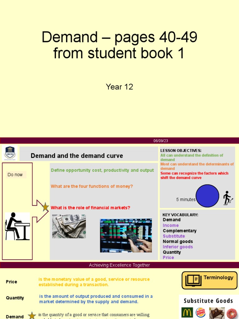 1) Movements and Shifts of The Demand Curve | PDF | Demand | Demand Curve