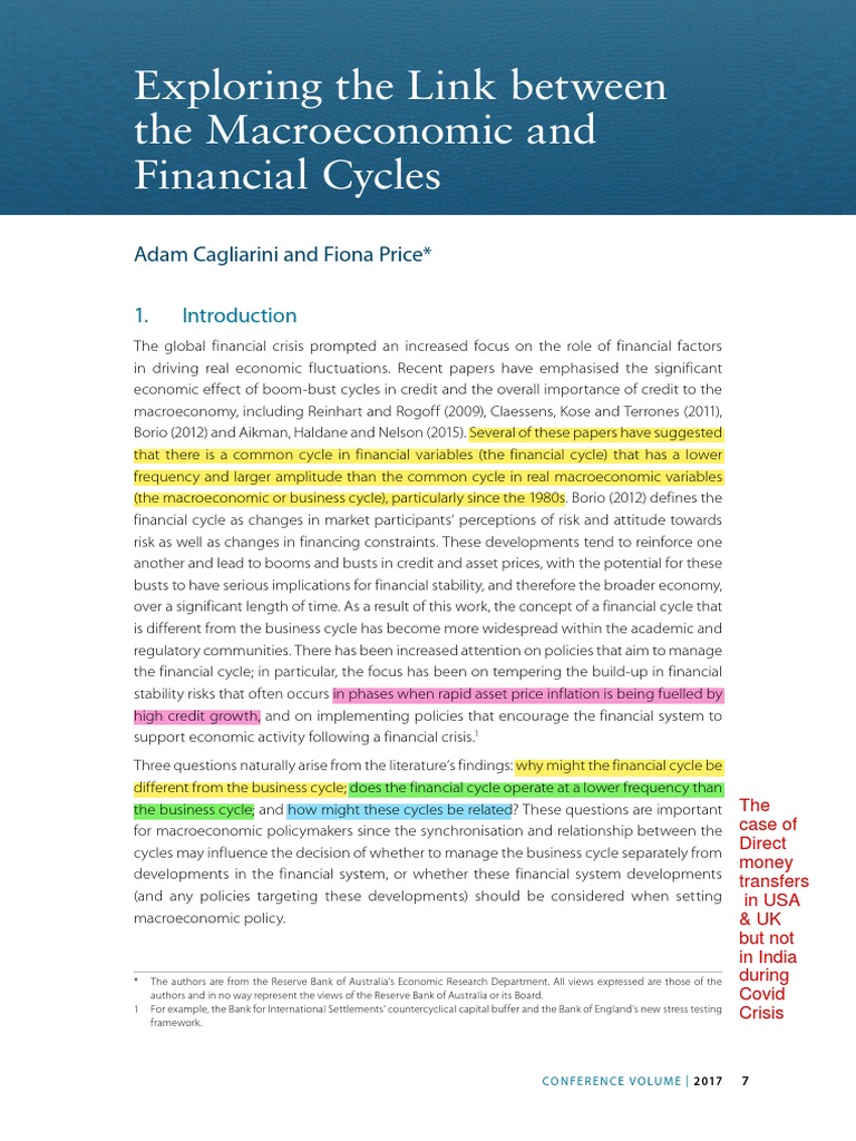 Rba Conference Volume 2017 Cagliarini Price | Download Free PDF ...