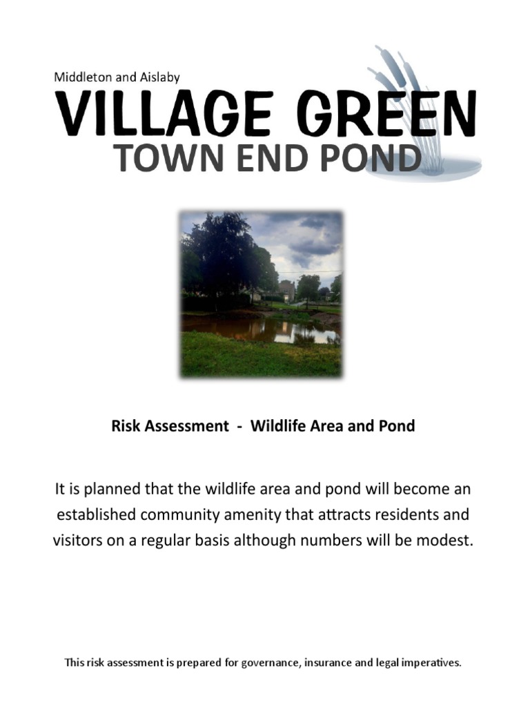 Pond Risk Assessment 25 | PDF | Risk | Water