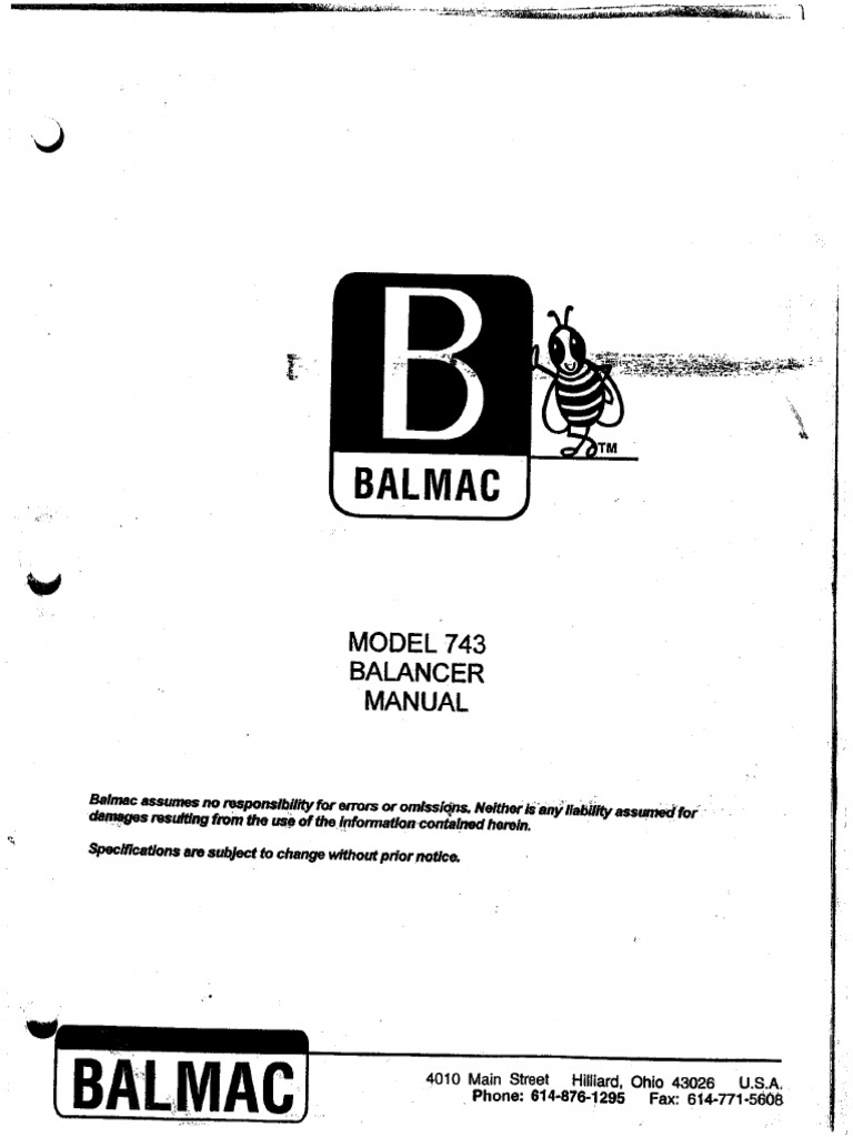 Balmac 742-743 | PDF