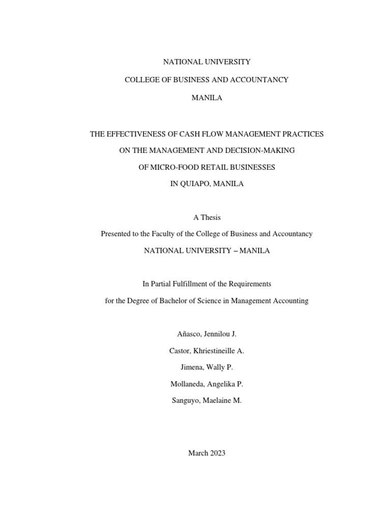 Chapter 1 3 2 1 | PDF | Cash | Retail