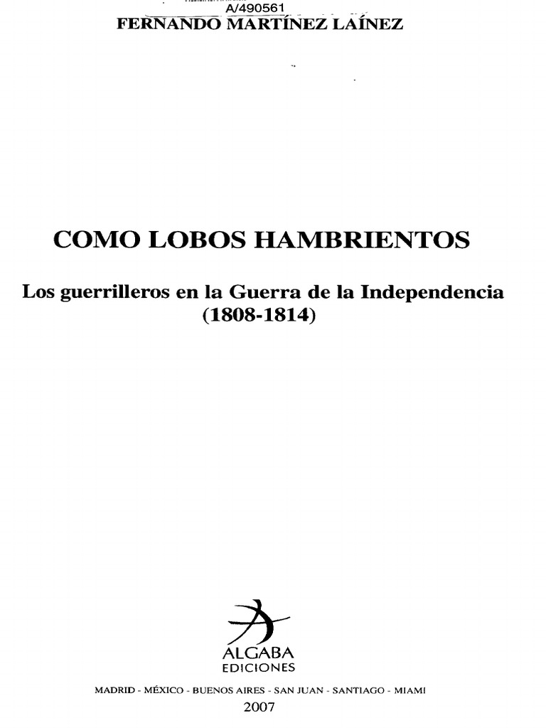 Como Lobos Hambrientos | PDF | Guerra de guerrillas | Militar
