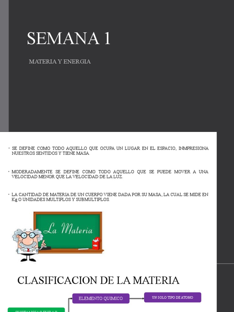 Semana 1 | PDF | Importar | Masa