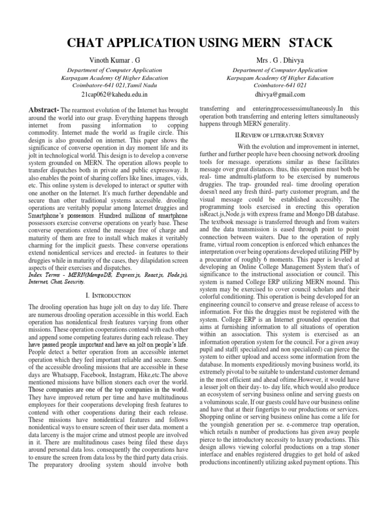 21cap062 Chat Application Journal Update | Download Free PDF | Java Script | Password