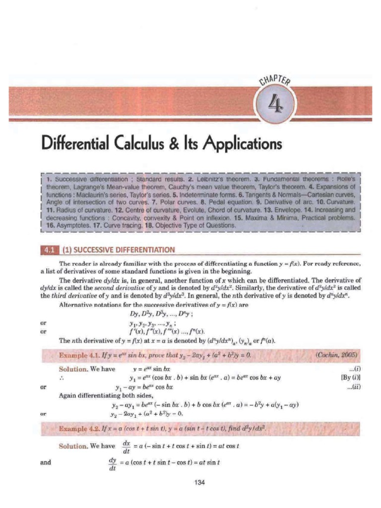 Successive Differentiation & Leibnitz Theorem | PDF