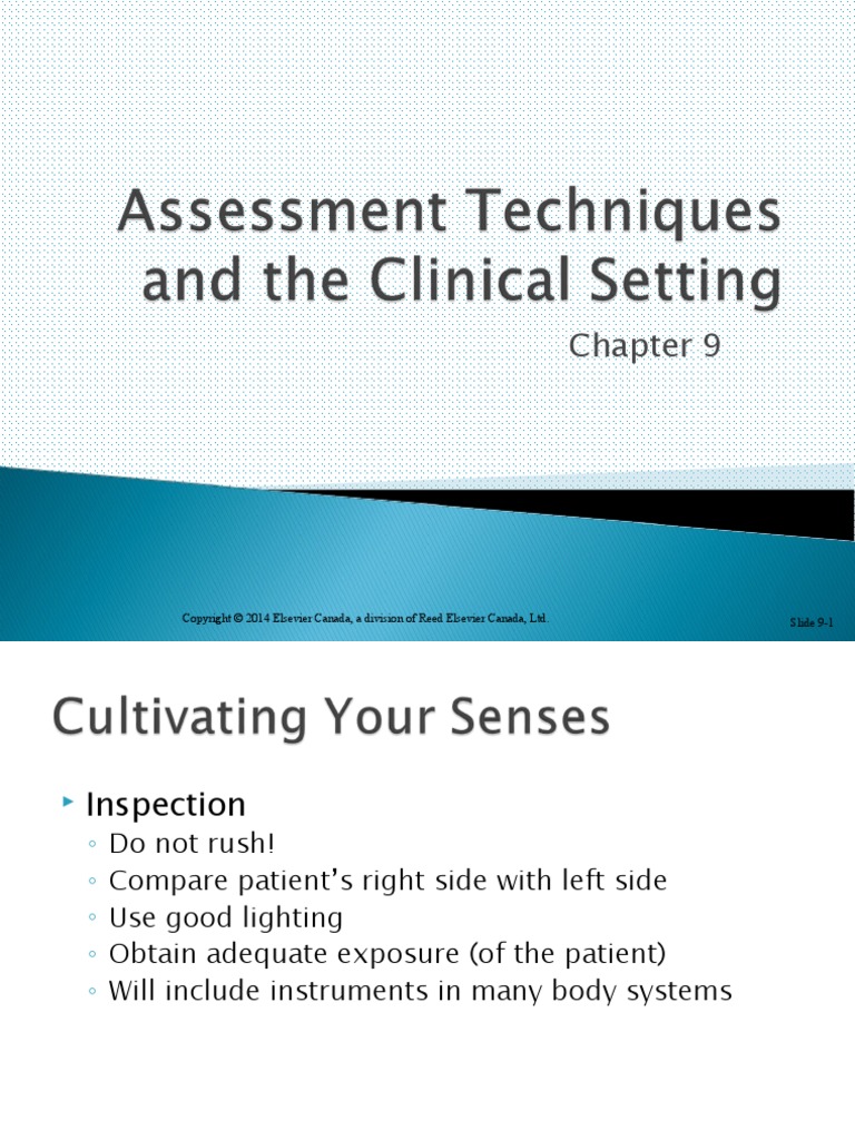 Chapter 9 Student | PDF | Finger | Physical Examination