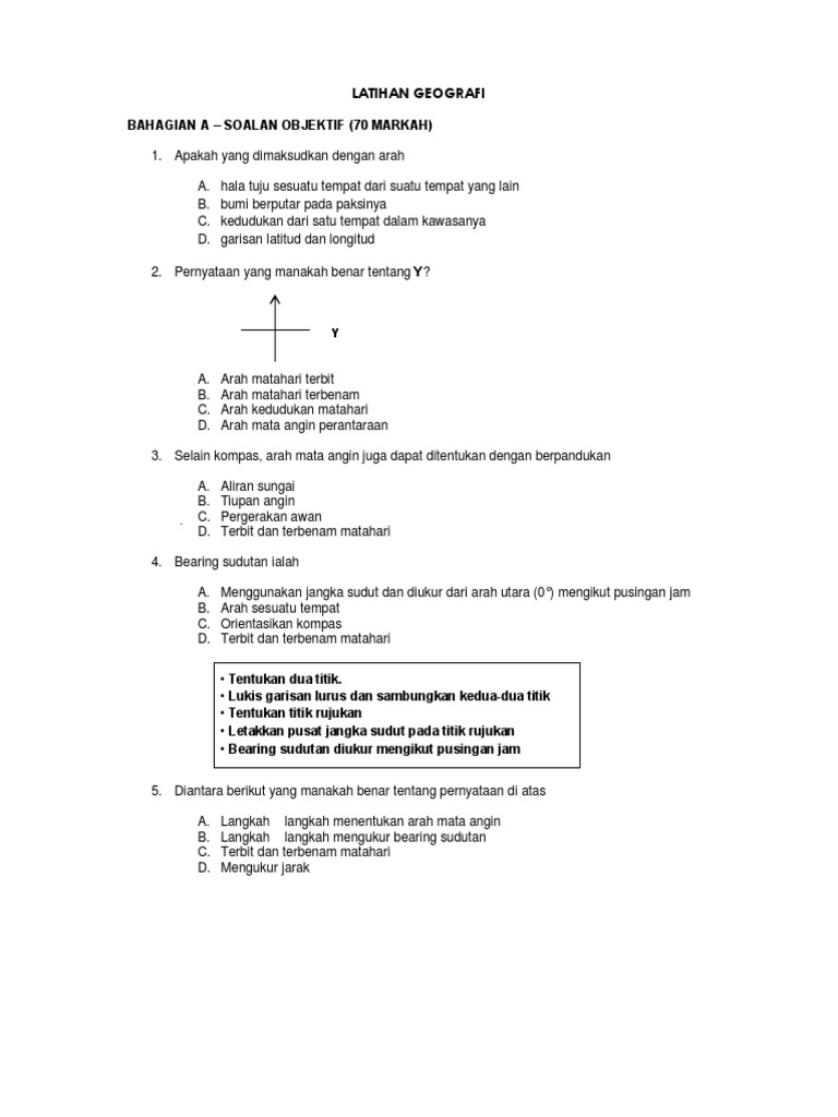 Geo Ulangkaji T1 | PDF