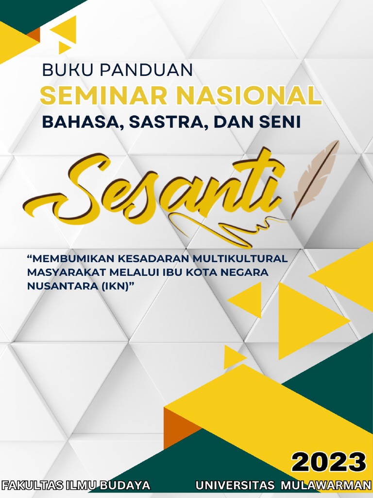 Buku Panduan Sesanti Tahun 2023 | PDF