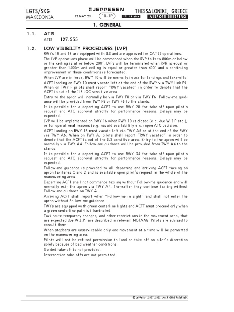 Thessaloniki, Greece | PDF | Air Traffic Control | Aerospace Engineering