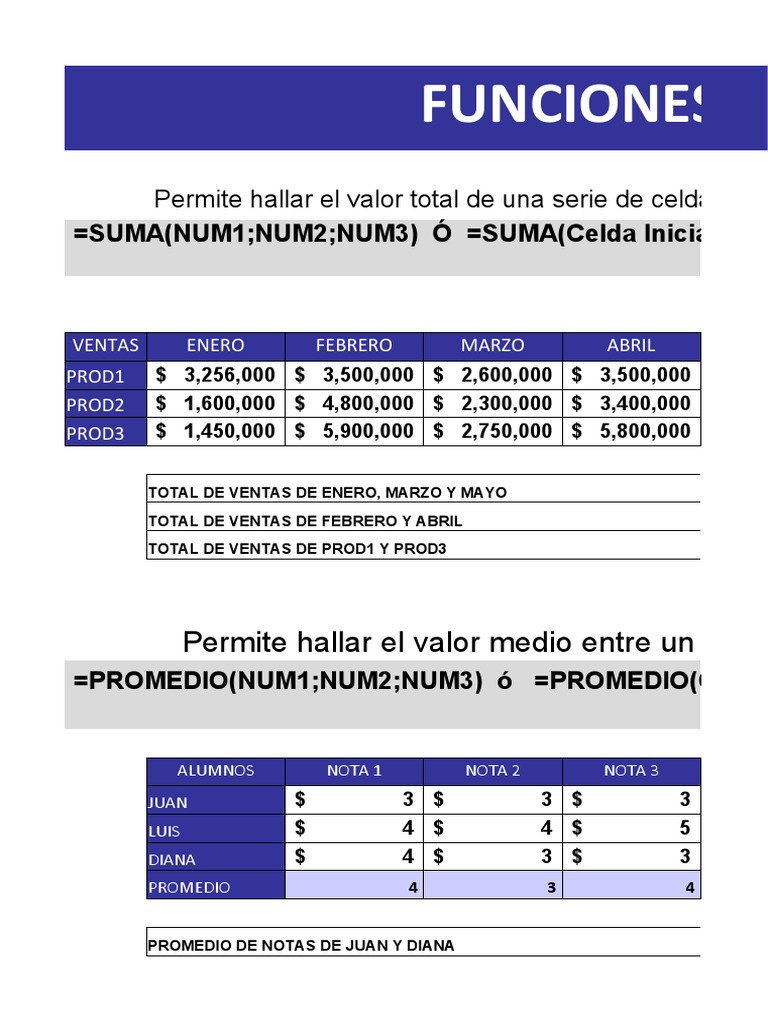 Clase 3, Excel v2 | PDF