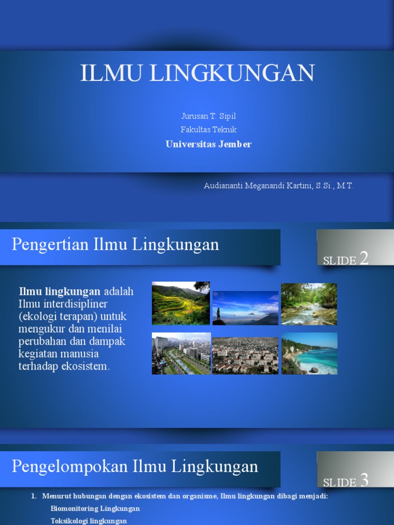 Ekoling - 1 - Konsep Dasar Ekologi Dan Lingkungan | PDF