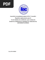 Ilac P10-2020 Politica de Trazabilidad Ilac en La Medición de Resultados | PDF | Calibración ...