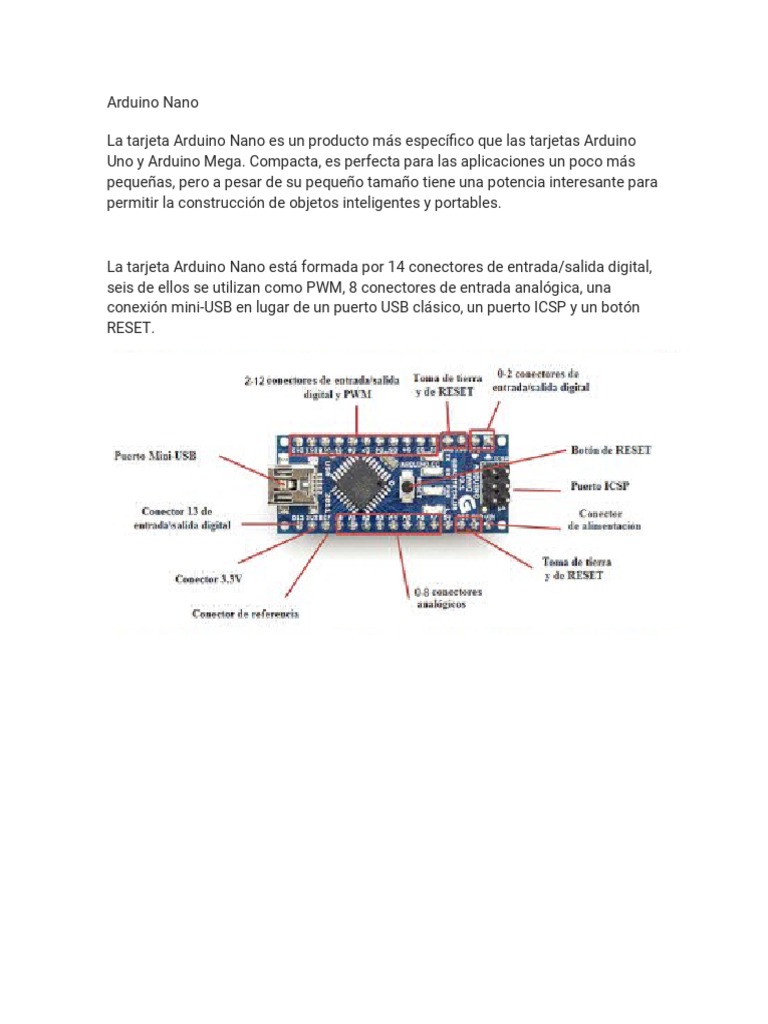 Tipos de Arduino | PDF | Arduino | USB