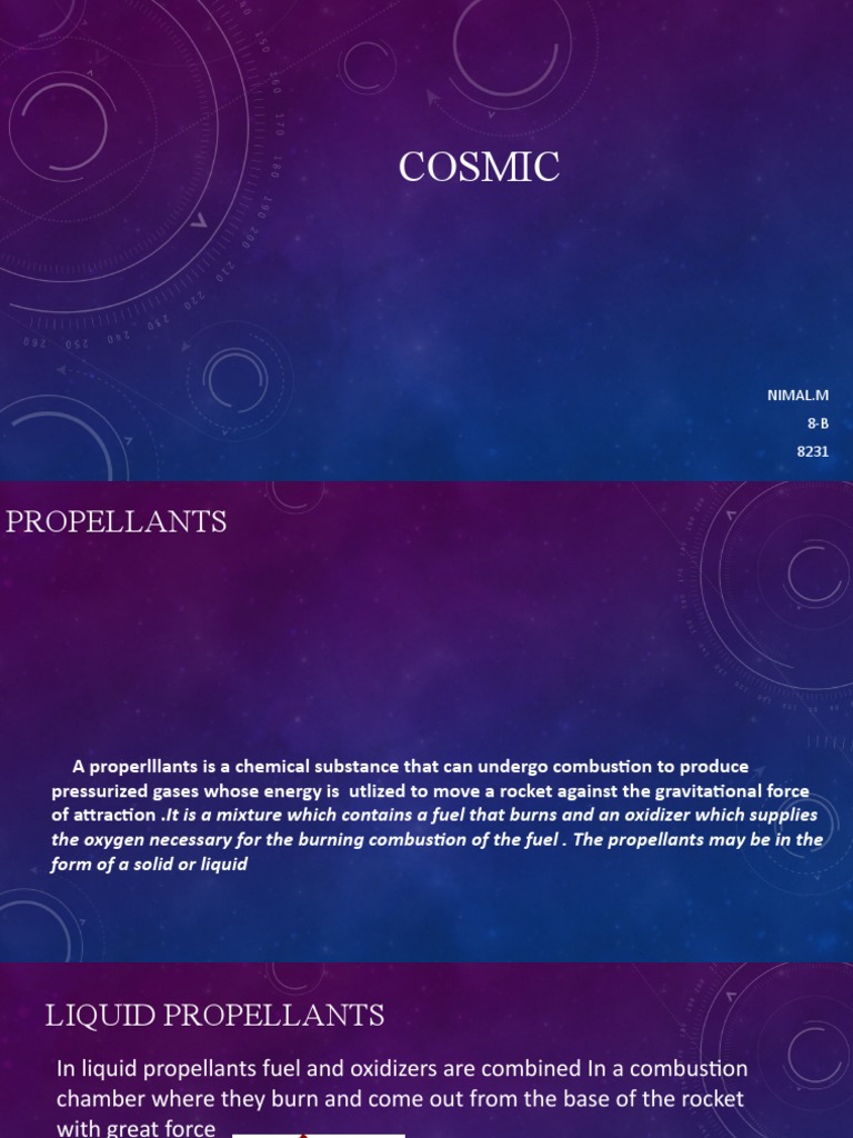 Propellants | PDF