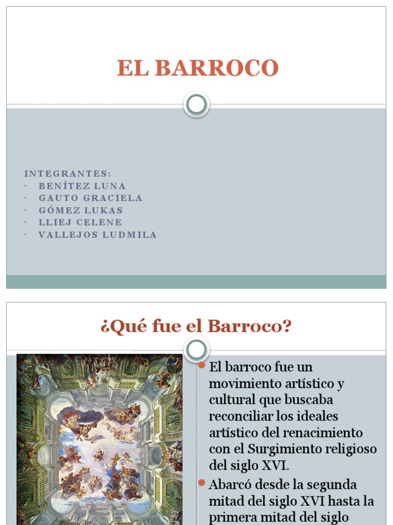 Barroco | PDF | Barroco
